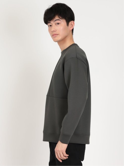 kaule ダンボール異素材切替 クルーネックプルオーバー(M 04グレー): トップス | TAKA-Q ONLINE SHOP／タカキュー ...
