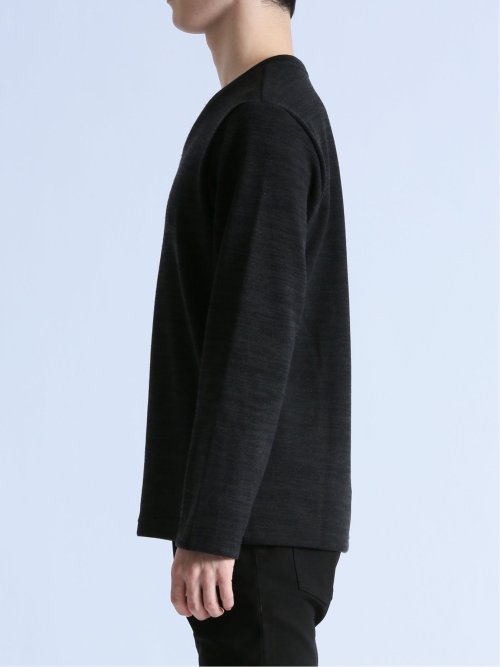 裏ベロア杢 Vネック長袖プルオーバー(M 05黒): トップス | TAKA-Q ONLINE SHOP／タカキューオンラインショップ【公式通販】