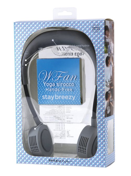 W Fan Yoga Sirocco ハンズフリー(Other 04グレー): 生活家電 | TAKA-Q ONLINE SHOP／タカキュー ...
